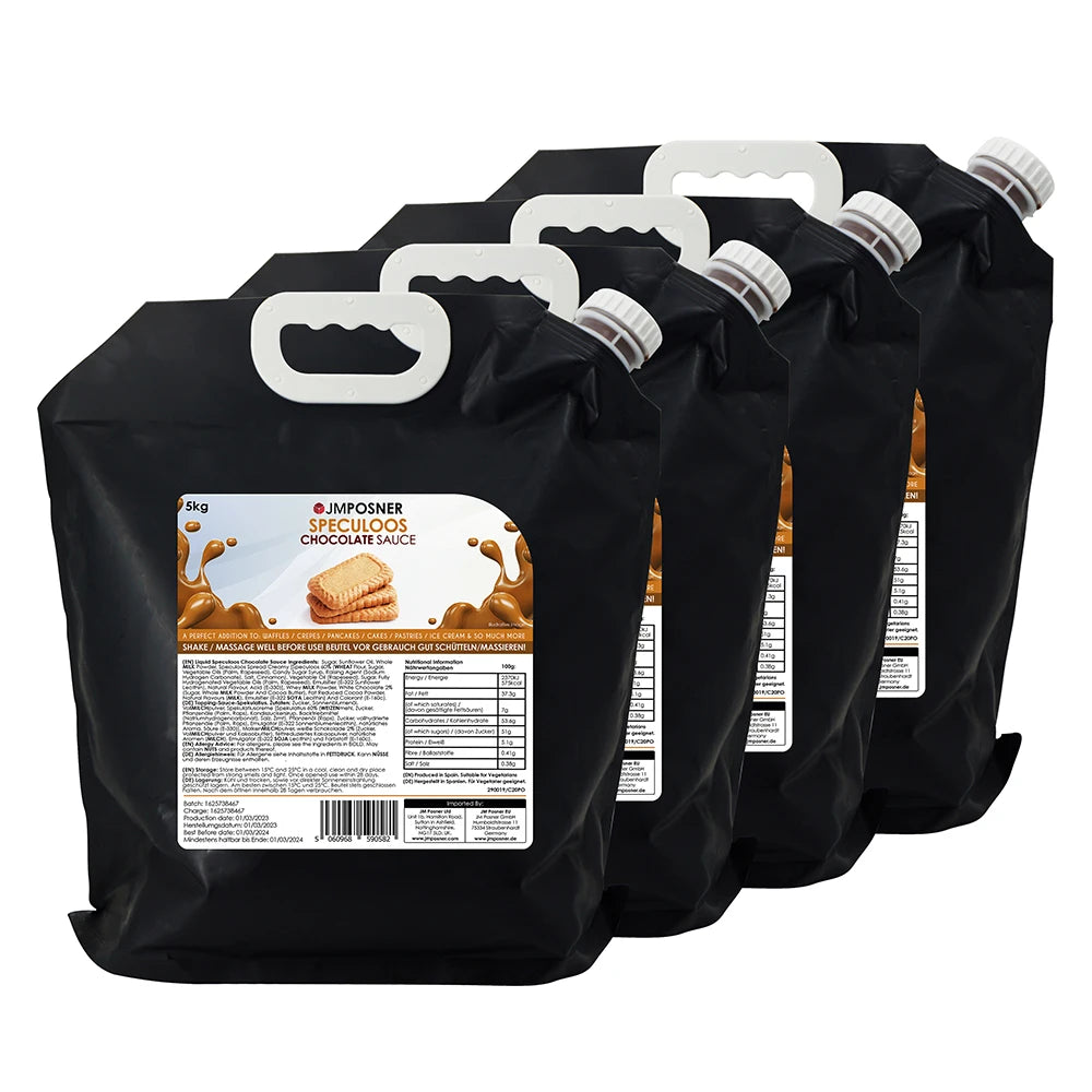 LIQUID MILK SPECULOOS CHOCOLATE SAUCE - 5KG – jmposner.uae
