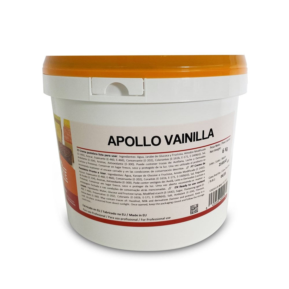 APOLLO - VANILLA FLAVOURED PASTRY CREAM-6KG – jmposner.uae