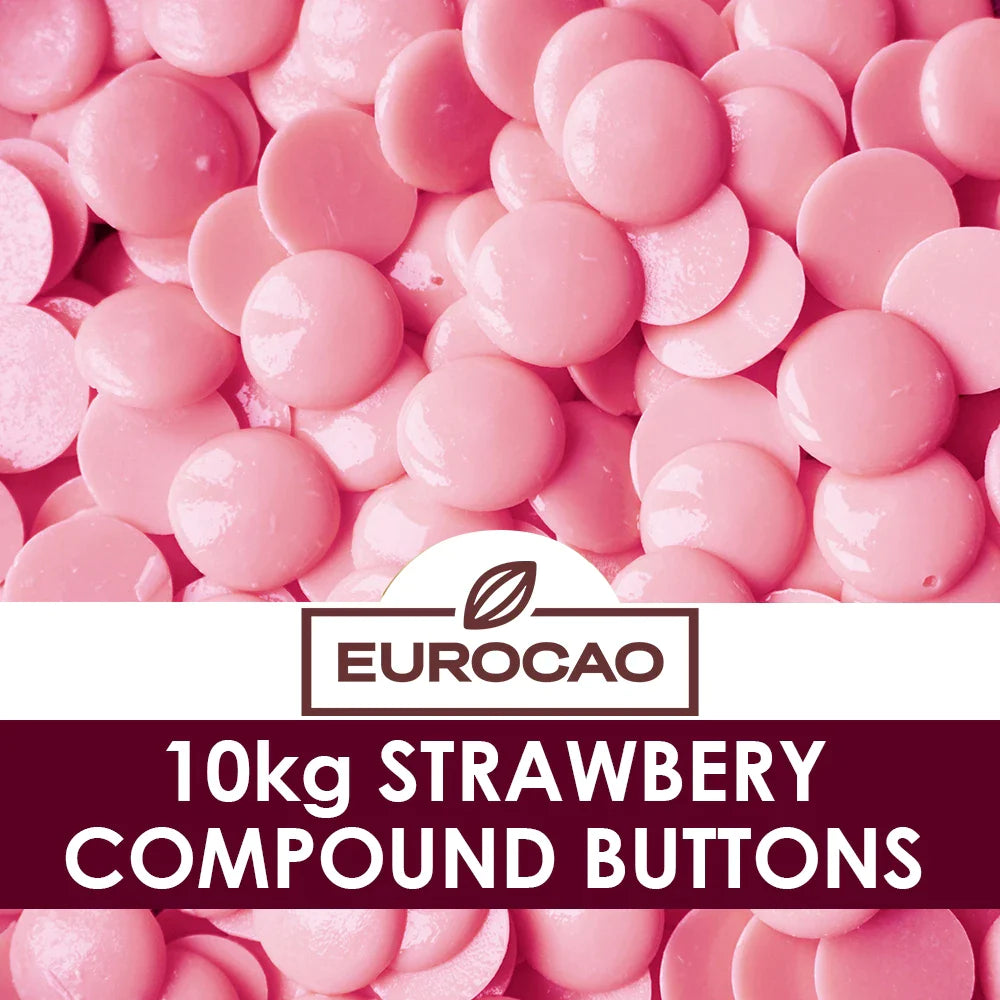 STRAWBERRY COMPOUND BUTTONS - 10KG – jmposner.uae