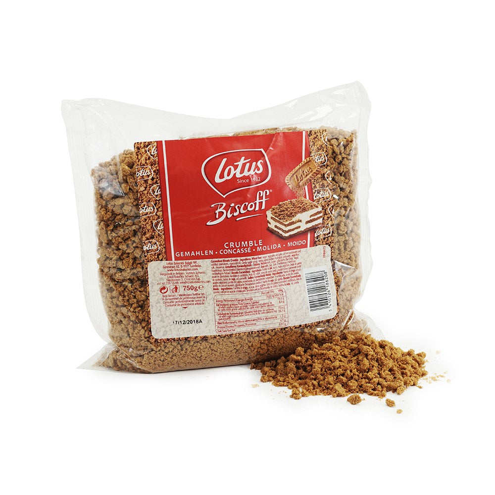LOTUS BISCOFF CRUMBLE - 8 X 750G BAGS – jmposner.uae