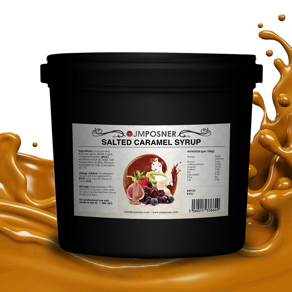 SALTED CARAMEL SYRUP - 6KG – jmposner.uae