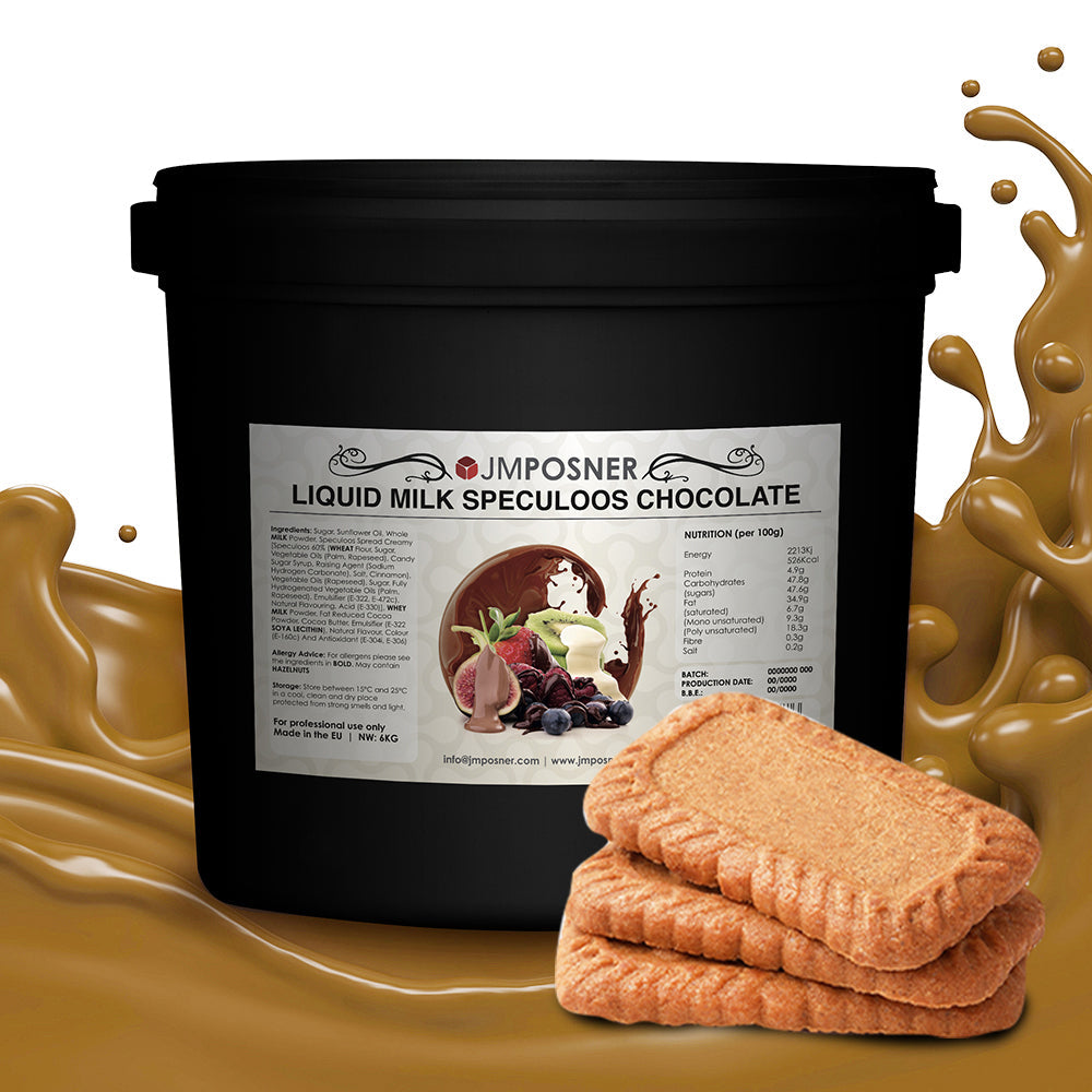 LIQUID MILK SPECULOOS CHOCOLATE SAUCE - 6KG – jmposner.uae
